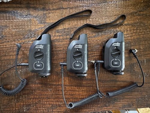PocketWizard Plus X Transceiver - Black - Lot of 3 | eBay