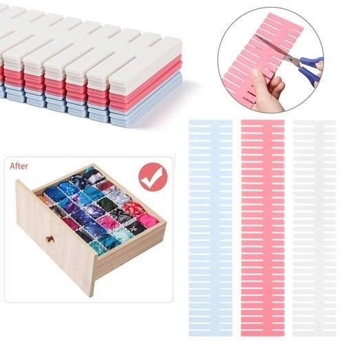 Storage Organizer Adjustable Extendable DIY Drawer Separator Board ...