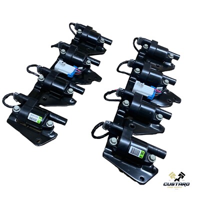 Genuine GM LS1 LS2 LS3 LS4 LS6 LS7 Ignition Coils w/ Bracket + Harness ...