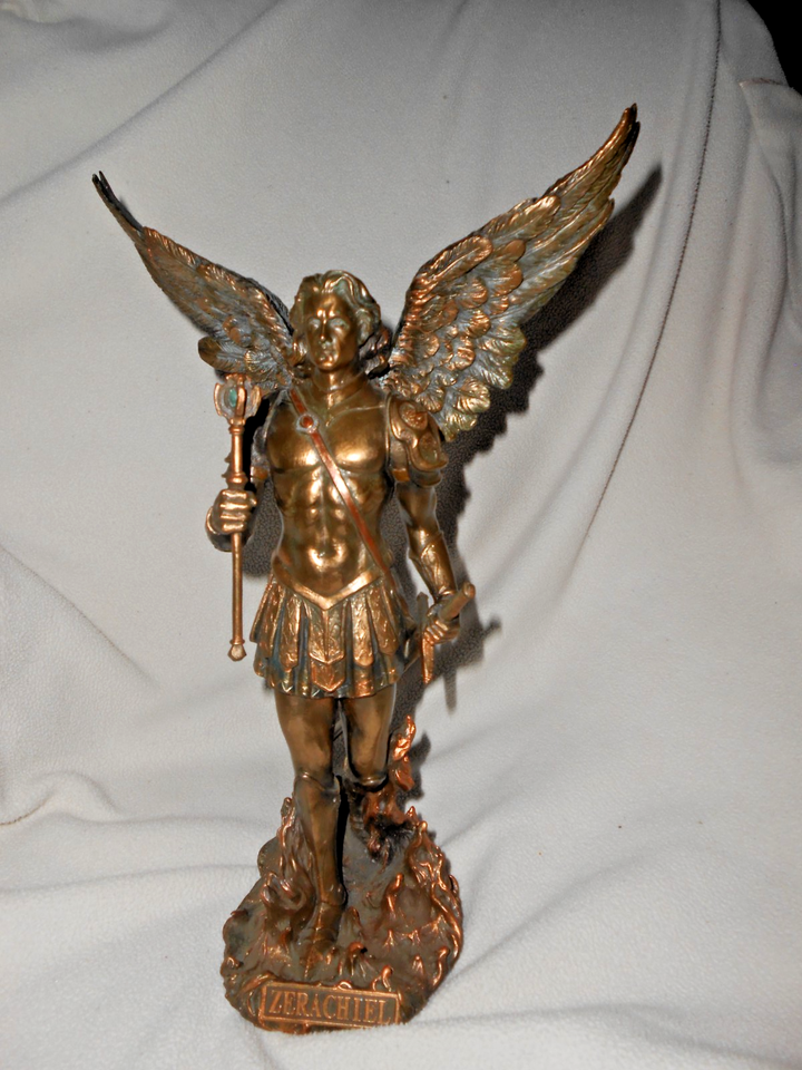 Collections Archangel Saint Raphael Statue God Of Healing Sculpture 12 ...