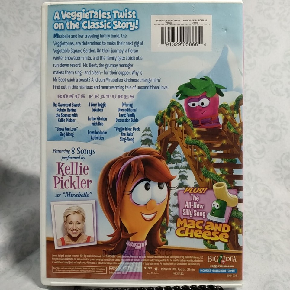VeggieTales: Beauty and the Beet [DVD] SWB Combined Shipping ...
