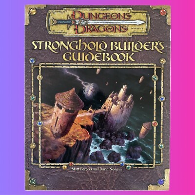 Stronghold Builder's Guidebook Dungeons & Dragons 3e | eBay