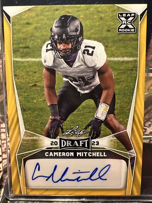 Cameron Mitchell 2023 Leaf Draft #BA-CM1 Autograph Auto RC Cleveland ...