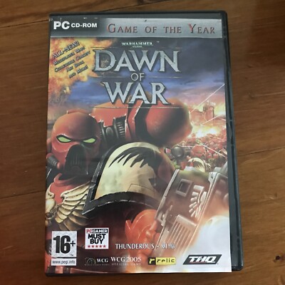 Dawn Of War Game Of The Year Edition (PC, 2004) PC Game Windows | eBay ...
