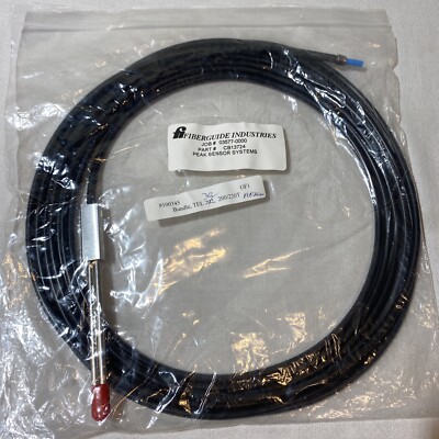 FIBERGUIDE INDUSTRIESREFLECTIVE FIBER OPTIC SENSOR CABLE BUNDLE TEL 302 ...
