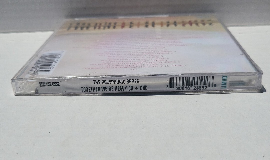 THE POLYPHONIC SPREE TOGETHER WE’RE HEAVY CD/DVD NEW 2004 720616245526 ...
