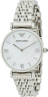 ARMANI WOMENS WATCH AR1682 MOTHER OF PEARL - CERTIFICATE - WARRANTY - RRP 259.00 | eBay Australia
