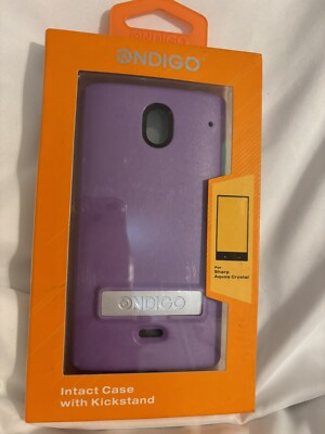Purple Sharp Aquos Crystal Indigo Case With Kickstand | eBay