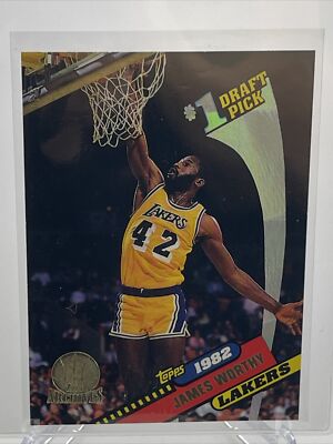 1992-93 Topps Archives GOLD James Worthy Basketball Card #2 Mint FREE ...