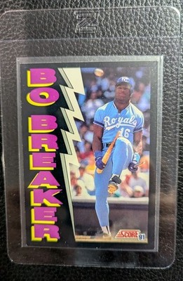 1991 SCORE BO BREAKER #773 BO JACKSON RAIDERS KANSAS CITY ROYALS | eBay