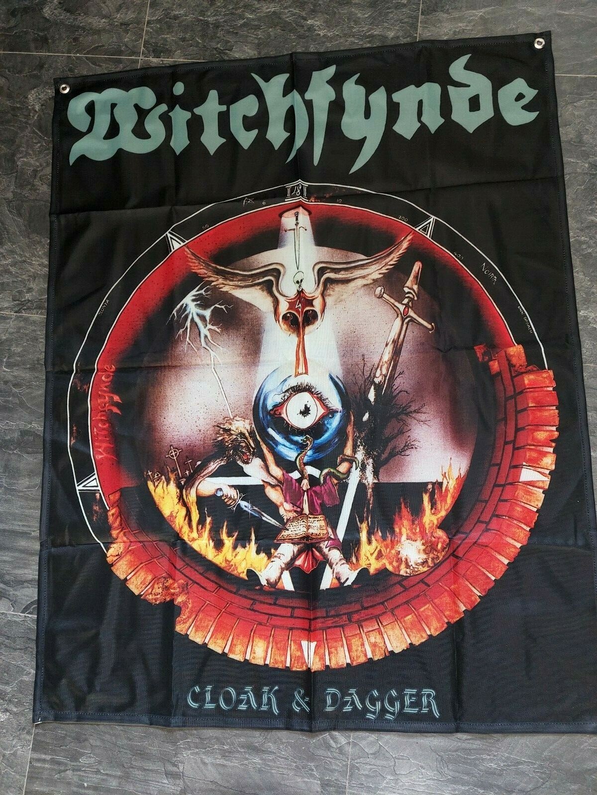 Witchfynde - Stage Fright . Cloak And Dagger. Flags . NWOBHM | eBay