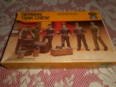TESTORS ITALERI 845, 1/35 GERMAN TANK CREW PLASTIC MODEL KIT | eBay