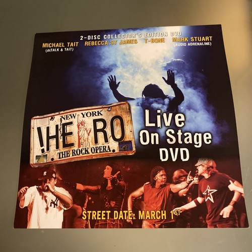 Hero Michael Tait T-Bone Rebecca St. James 12x12, Album Flat Poster ...