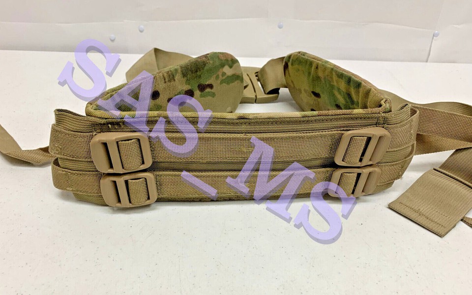 USGI MOLLE II Medium Rucksack Waist Hip belt Multicam Ruck waistbelt ...