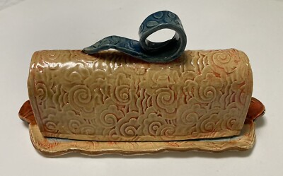 Studio Art Pottery-North Carolina-Butter Dish-Handmade & Signed EKA NC ...
