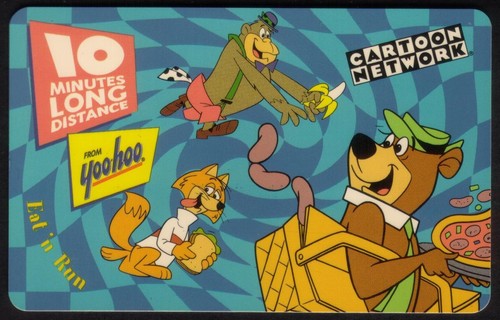 10m Yoo-Hoo & Cartoon Network: Yogi Bear 'Eat n' Run' (Lt. Blue) Phone ...