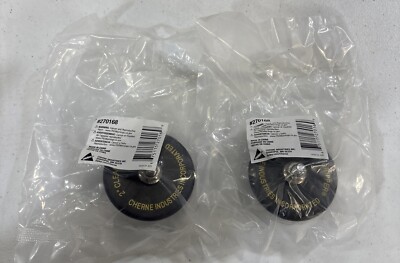 Set Of 2 Cherne 2” - 270168 Pipe Plug Clean Out Gripper Mechanical ...