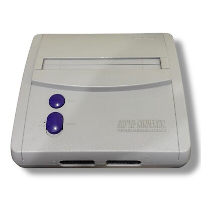 Super Nintendo SNES Console Jr Model SNS-101 Console Only - FOR PARTS ...