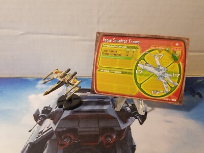 Star Wars Miniatures Starship Battles #23 Rogue Squadron X-wing | eBay