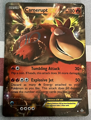 Pokémon Camerupt EX Card | eBay