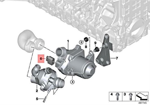 Genuine BMW X1 X3 X5 X6 Z4 Roadster E60 E61 E70 E71 Socket Housing ...