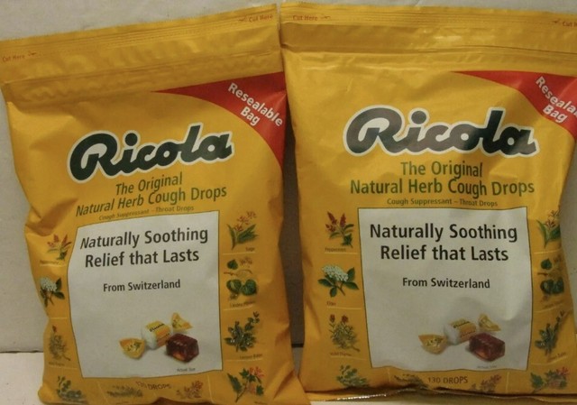 Ricola Original Natural Herb Cough Drops 130 Count for sale online | eBay