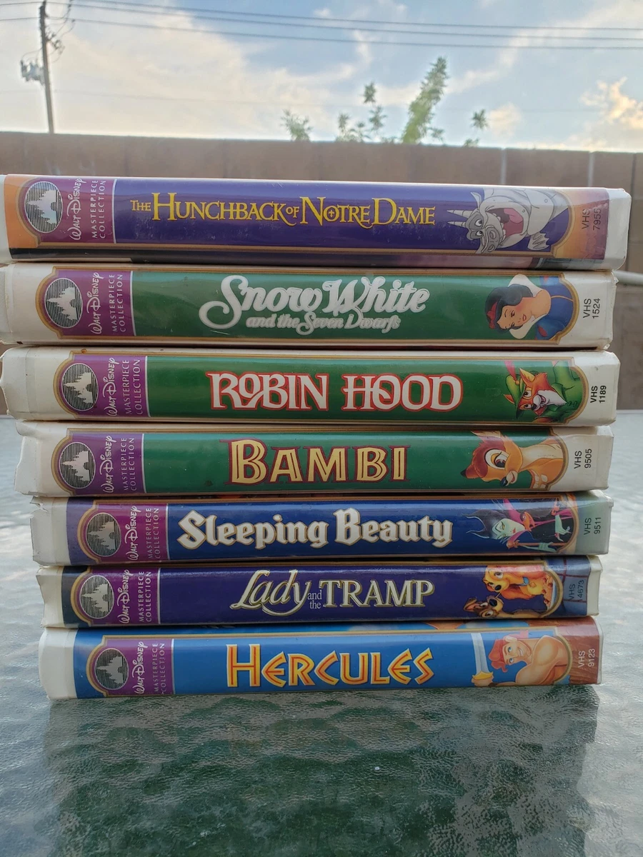 Robin Hood Masterpiece Collection Vhs