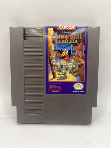 Disney's Chip 'N Dale: Rescue Rangers Capcom NES 2 Player (Nintendo NES ...