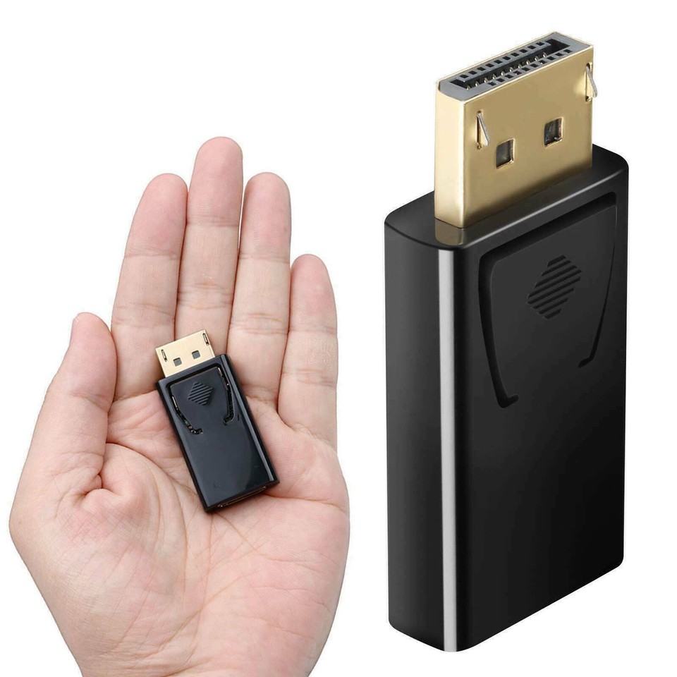 New Display Port to HDMI Male Female Adapter Converter DisplayPort DP ...