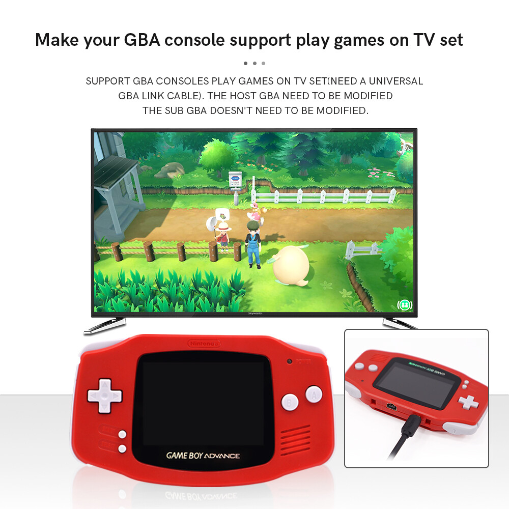 32 Pin GBA HDMI Adapter HDTV Converter PCB Mod Kit For 32Pin Gameboy ...
