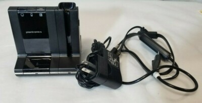 Plantronics WO2 Charging Base USB DECT 6.0, 81242 wt power adapter and ...