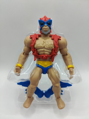 MOTU Masters of the Universe Origins Retro Comic Colors STRATOS Action ...