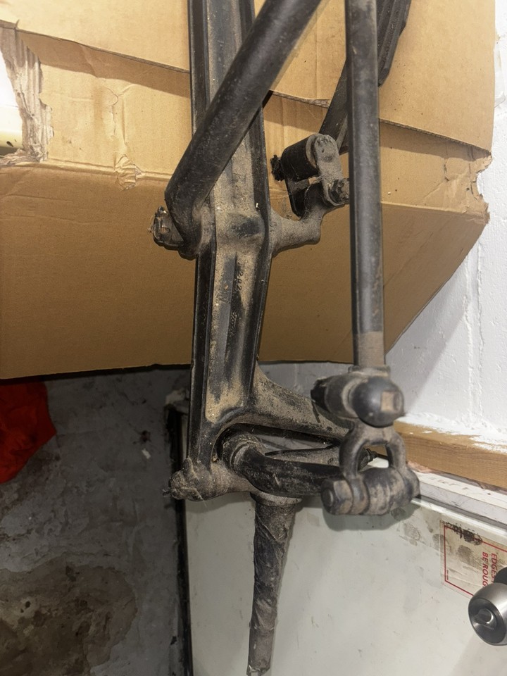Original Ford (scripted) Model T front suspension...Stamped by Ford ...