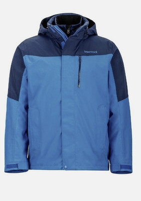 NEW Marmot Men's Citadel 3-in-1 Component Jacket Size M, Blue NWT | eBay