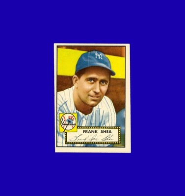 1952 Topps Frank Shea #248 - New York Yankees - EX-MT+ | eBay