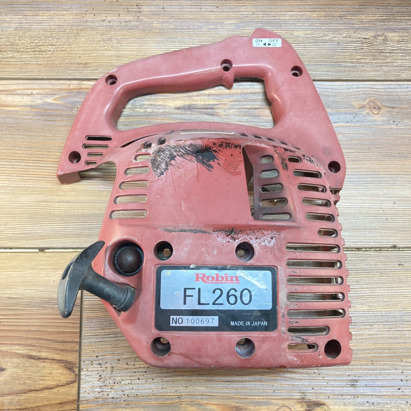 Robin FL260 FL 260 blower Genuine parts - recoil with engine cover | eBay