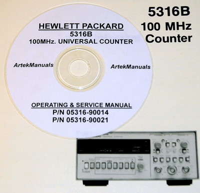 Counters & Timers - 5316B Universal Counter