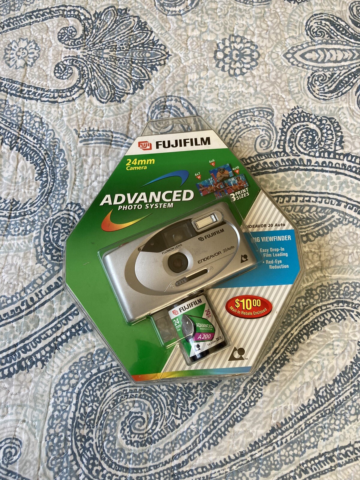 Fujifilm Advanced Photo System Endeavor 20 Auto 24mm Camera With Film ...
