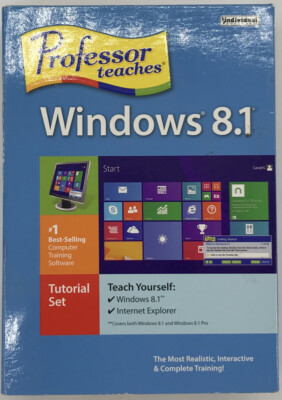 Individual Software Professor Teaches Windows 8.1 For Windows XP/ 7/ 8 ...