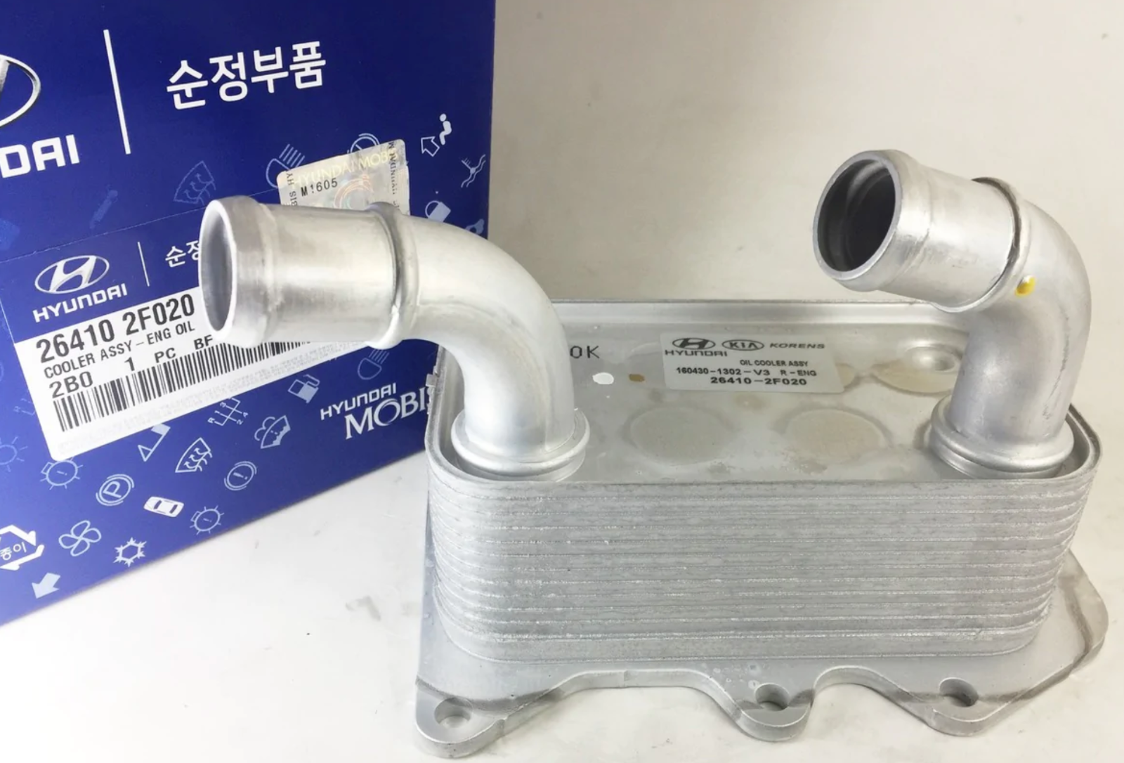 OEM 26410-2F020 Engine Oil Cooler Assembly Ems# for Kia Sedona 2015 ...