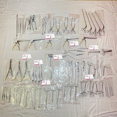 Laminectomy set Cervical Surgery Spine Instruments Set 70 pcs Gold ...