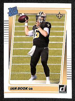 2021 Panini Donruss Rated Rookie Ian Book #269 Football Card RC Saints ...