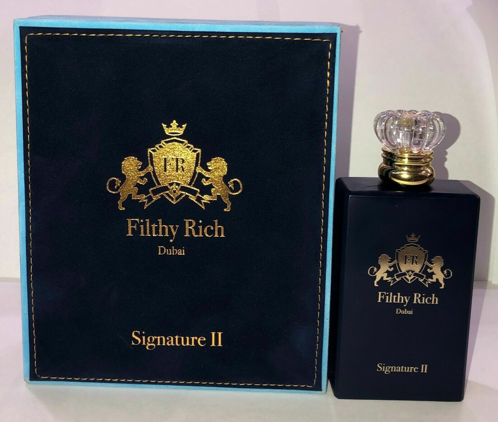 Filthy Rich Dubai Signature II 4.2 OZ EDP for men (Plus 1 surprise ...