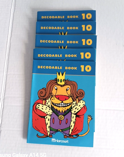 5 Books Harcourt School Publishers Trophies: Decodable Book Bk10 G1 ...