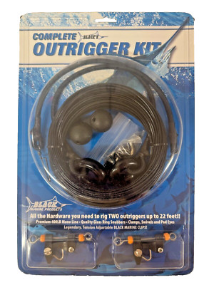 Black Marine OK-001 Complete Outrigger RIgging Kit | eBay
