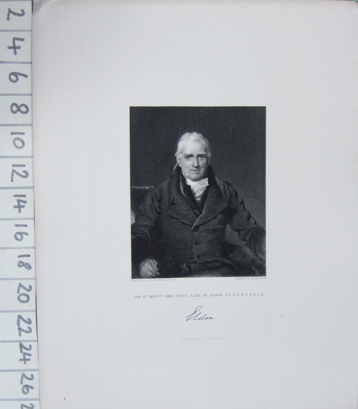 c1830 ANTIQUE PRINT ~ JOHN SCOTT EARL OF ELDON | eBay