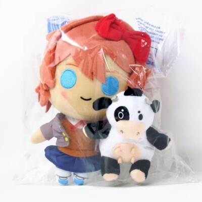 Doki Doki Literature Club Sayori Plush 12" Figure Plushie Doll + Mini ...