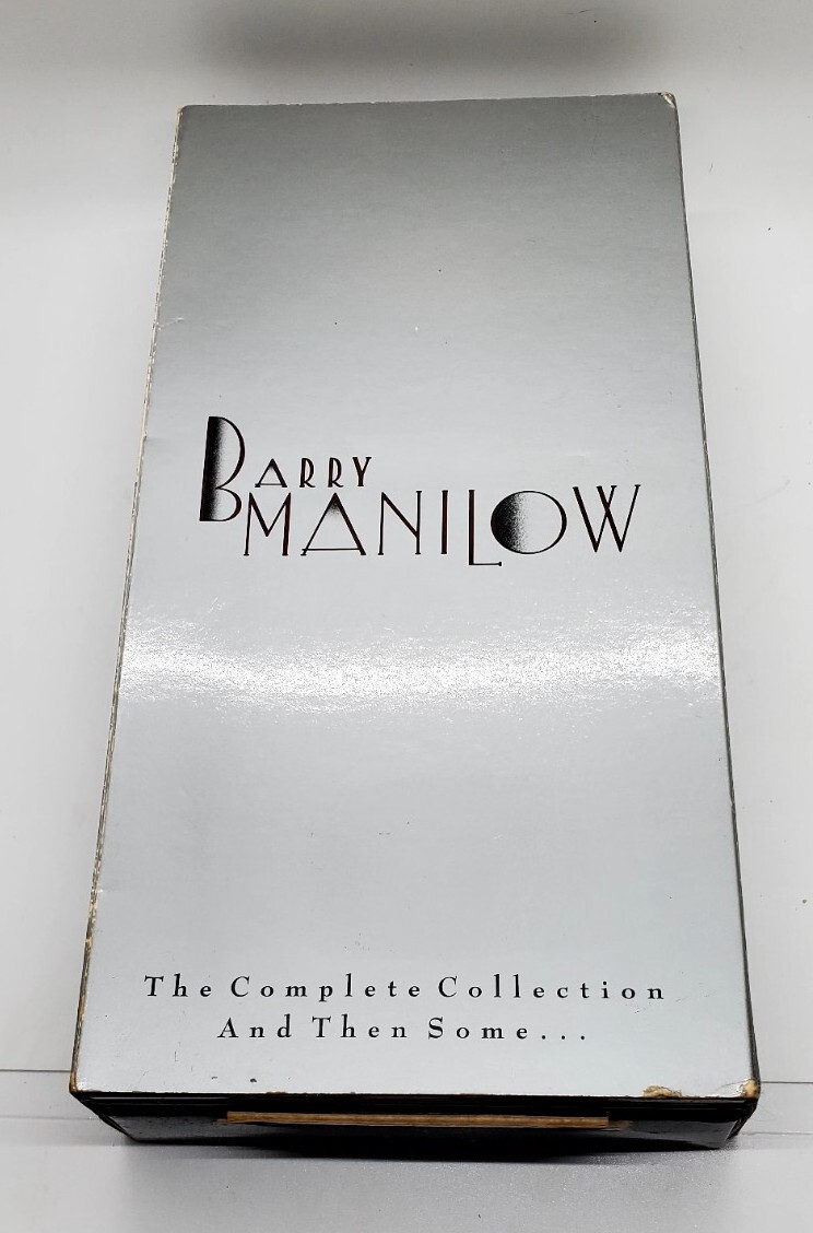 Barry Manilow "The Complete Collection and Then Some.." 4 CD 1 VHS ...
