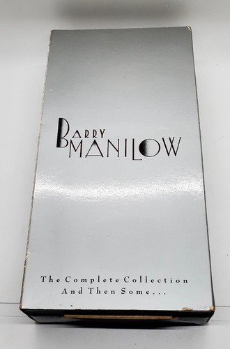 Barry Manilow "The Complete Collection and Then Some.." 4 CD 1 VHS ...