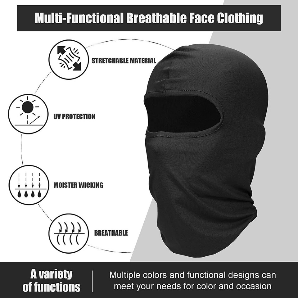 Balaclava Face Mask UV Protection Ski Sun Hood Tactical Camo Masks for ...